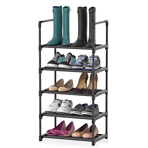 Mavivegue Shoe Rack,10 Tier Shoe Rack Shoe Rack 5 Tier Shoes Rack for Closet Entryway