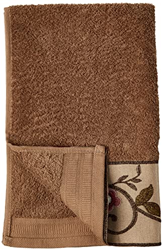 Popular Bath Bath Towels, Larissa Collection, 3-Piece Set, Rose Design