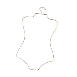 qianly body shape bikini swimsuit hanger, kids clothes hanger bathing suit hanger for cloakroom bedroom laundry closet home