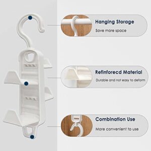 Purse Hanger Organizer for Closet 2 Pack Hanging Handbag Holder Bag Storage Hook Saving Space Hooks for Bag Clothes in Closet