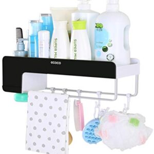 iHEBE Adhesive Bathroom Shelf Storage Organizer Wall Mount No Drilling Shower Shelf Kitchen Storage Basket Rack Shelves Shower Caddy