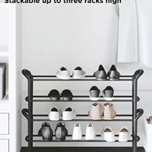 Umbra Shoestack Shoe Rack, Charcoal