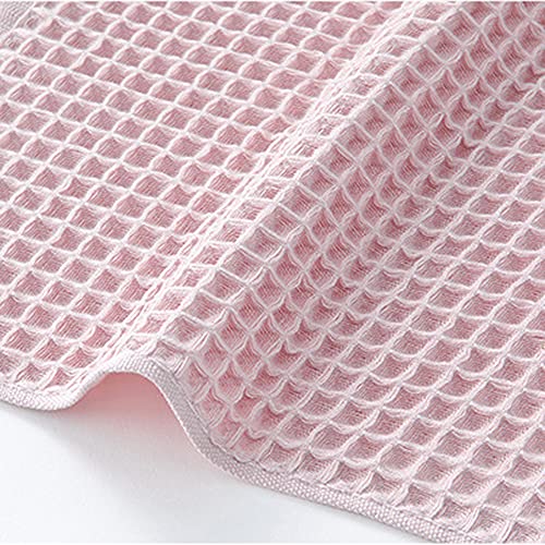 HOIRIX 2-Pack Waffle Weave Face Towels Cotton Highly Absorbent & Quick Drying Hand Towel ( Color : White , Size : 2Pack )