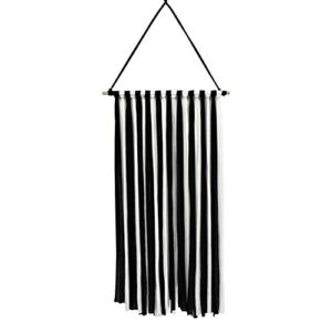 SuperiMan Hair Clips Holder,Fringe Hair Bows Headband Holder Storage Organizer Hanger for Girls (White&Black)