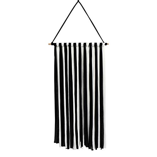 SuperiMan Hair Clips Holder,Fringe Hair Bows Headband Holder Storage Organizer Hanger for Girls (White&Black)