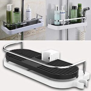 Hztyyier Shower Caddy Shelf Bathroom Shower Rack Organizer Holder for Bath Ball, Shampoo, Conditioner,and Other Bathroom Accessories