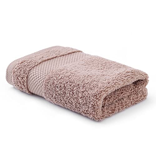 100% Cotton Luxurious Hotel Quality Hand Towels Soft and Absorbent, Premium Quality Perfect for Daily Use - Machine Washable (Camle)