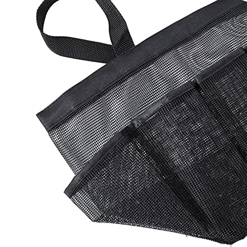 2 Pack mesh Shower Caddy Portable Shower Tote Bag for College Dorm, Gym,Travel,Bathroom Essentials with Reinforced Handles