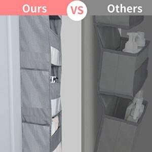 GRANNY SAYS Bundle of 1-Pack Over The Door Closet Organizer & 1-Pack Hanging Closet Organizer