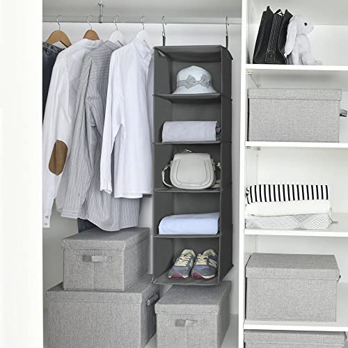 GRANNY SAYS Bundle of 1-Pack Over The Door Closet Organizer & 1-Pack Hanging Closet Organizer