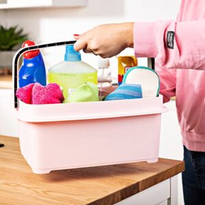 minky Storage Caddy, One Size, Pink