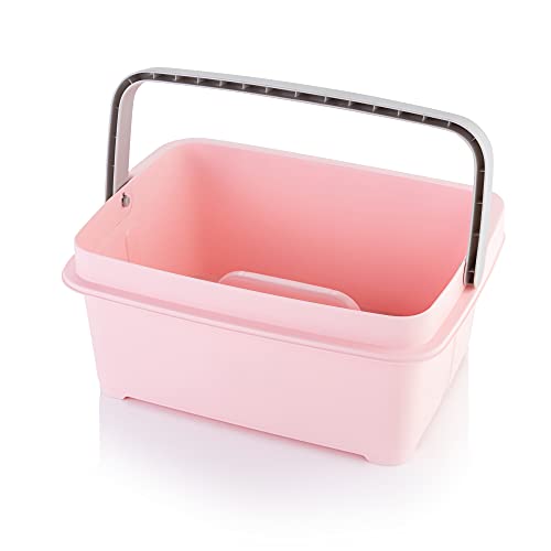 minky Storage Caddy, One Size, Pink