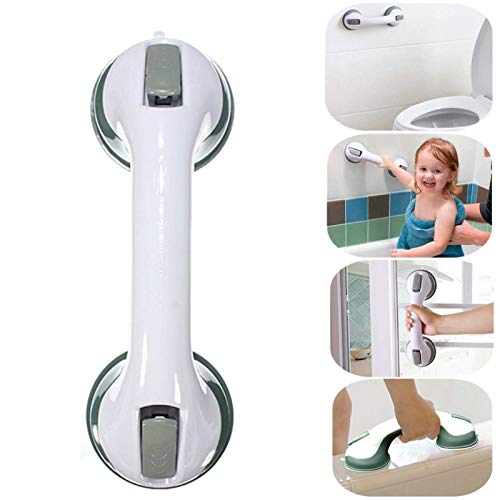 Portable Bathroom Grip Rail SPA Bath Shower Support Safety Suction Mount Handle Bar Vacuum Suction Cup Anti Slip Support (Color : Purple)