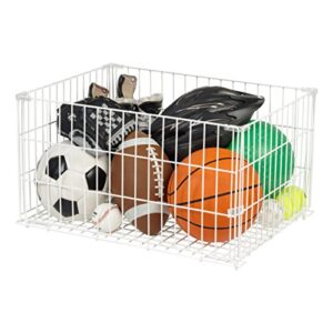 IRIS USA WCO-LL Modular Wire Stacking Storage, Extra Large