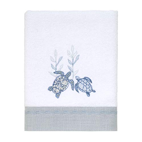 Avanti Linens - Hand Towel, Soft & Absorbent Cotton Towel (Caicos Collection, Optic White)