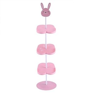 Nobrand Children’s Shoe Rack, Kid’s Shoe Organizer, Kid Children Cartoon Animal Pattern Shoe Rack Holder Stand Storage Organizer toddler shoe storage kid’s shoe rack(rabbit)