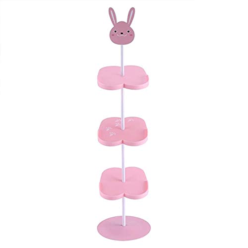 Nobrand Children’s Shoe Rack, Kid’s Shoe Organizer, Kid Children Cartoon Animal Pattern Shoe Rack Holder Stand Storage Organizer toddler shoe storage kid’s shoe rack(rabbit)