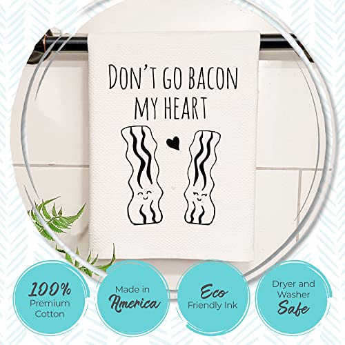 Moonlight Makers Soft Waffle Weave Hand Towel, 100% Pure White Cotton, Bathroom/Kitchen Decor, Funny Gift Idea (That's How I Roll (Toilet Paper))