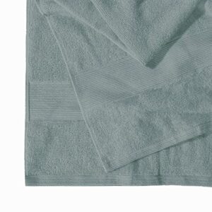 Belizzi Home Premium Cotton Oversized 2 Pack Bath Sheet 35x70 - 100% Pure Cotton - Ideal for Everyday use - Ultra Soft & Highly Absorbent - Machine Washable - Jade