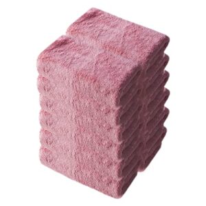 salon and homeuse soft towel coral velvet(12-pack, 14x29 inches) quick-dry soft and super absorbent microfiber polyester gym hand towel (pink, coral velvet)