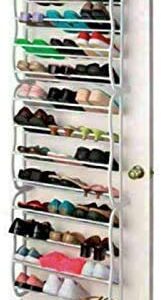 COLIBROX Trade Shop Over-The-Door Shoe Rack 36 Pairs forWall Hanging Closet Organizer Storage Stand