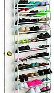 COLIBROX Trade Shop Over-The-Door Shoe Rack 36 Pairs forWall Hanging Closet Organizer Storage Stand