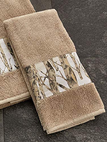 BLACK FOREST DECOR Birch Trees Hand Towel