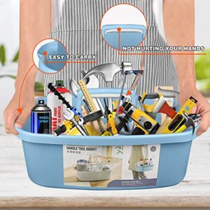 Tidy Monster Commercial Large Plastic Storage Carry Caddy for Cleaning Products, Spray Bottles, Sports/Water Bottles, and Postmates/Uber Eats Drivers