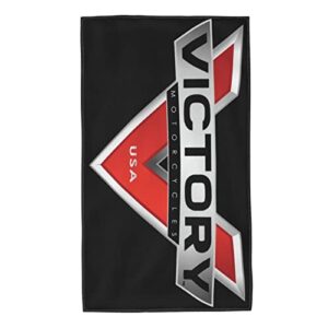 NEWCREATEES Towels Victory Company Motorcycles Hand Towel Highly Absorbent Small Bath Towel Home Bathroom Decorations for Bathroom, Hand, Face, Gym 16"x27.5"