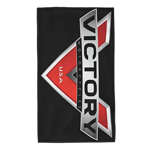 NEWCREATEES Towels Victory Company Motorcycles Hand Towel Highly Absorbent Small Bath Towel Home Bathroom Decorations for Bathroom, Hand, Face, Gym 16"x27.5"