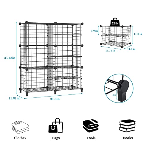 GIMTRR 36 & 12 Black Cube Storage Bundles