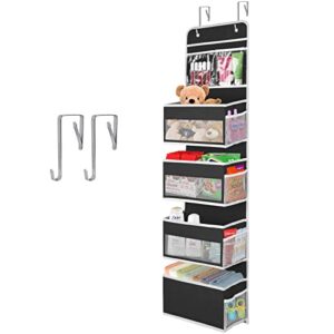 over door hanging organizer storage (black)