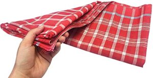 satvik 60x30 inch traditional indian gamcha pure thin cotton fabric handmade spiritual towel indian cotton gamchha for puja for home and temple puja accessories store pandit towel gumcha gamchaa