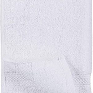 Utopia Towels Premium Bundle - 1 Cotton Washcloths White (12x12 inches),Pack of 24 with 1 White Hand Towels 600 GSM (16 x 28 inches), Pack of 6