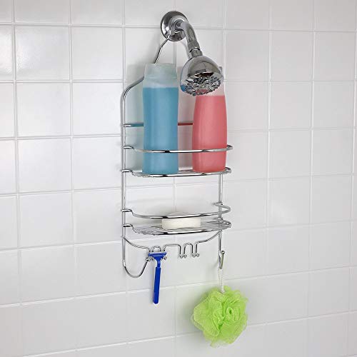 Home Basics SC00460 Shower Caddy Flat Wire, Classic