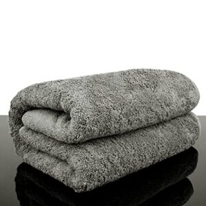 BC BARE COTTON Luxury Hotel & Spa Towel Turkish Cotton Oversized Bath Sheets - Gray - (40x80 inches, Set of 1)