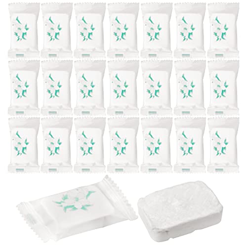 Disposable Portable Towels, Compressed Towel for Face Hand Towels, Thicker Disposable Towels for Travel Camping Hiking Sport Beauty Salon Hotel, Air Bnb, Shelter, Homeless, Nursing (100PCS)