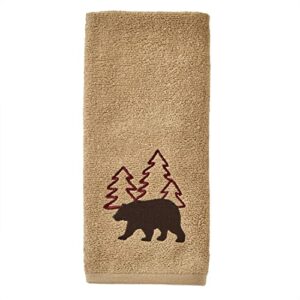 skl home by saturday knight ltd. timberline hand towel,wheat