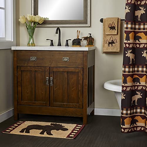 SKL Home by Saturday Knight Ltd. Timberline Hand Towel,Wheat