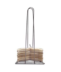 chrome hanger stacker (fits 50-75 hangers) - chrome finish