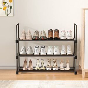 OYREL Shoe Rack, Sturdy Metal Shoe Rack Organizer,Narrow Shoe Rack,Shoe Racks for Closets,Shoes Rack,Shoe Stand,Shoe Shelf