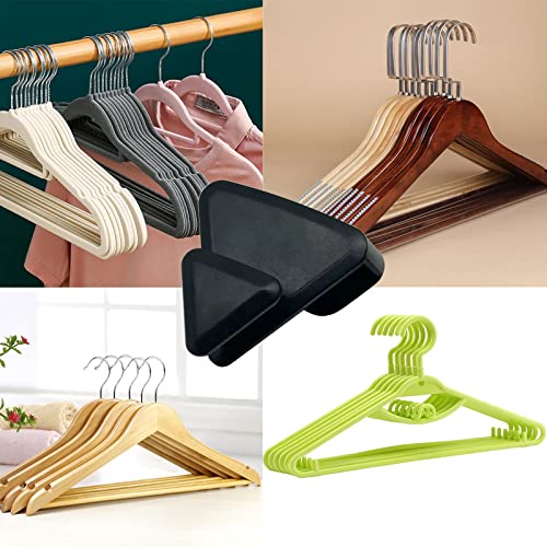 18pcs New Clothes Hanger Connector Hooks, Bear-Shaped Ultra Premium Hanger Hooks Space Saving Bedroom Wardrobe Closet Dedicated Find Clothes Quickly. (A)