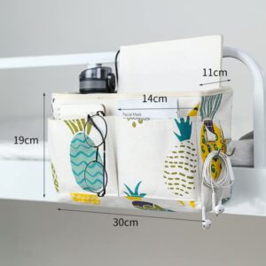 Hanging Storage Bag Hanging Storage Organizer Beside Storage Bag Bedside Caddy Organizer for Bunk Closet Home