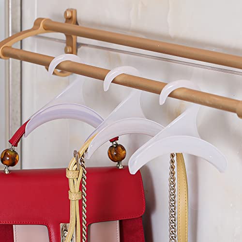 Purse Hanger Hook Bag Rack Holder - Handbag Hanger Organizer Storage - Over The Closet Rod Hanger for Storing and Organizing Purses | Backpacks |Satchels | Crossovers | Handbags | Tote（4 Pack）