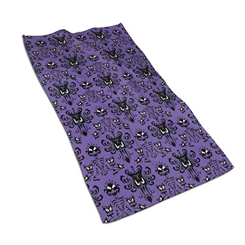 MSGUIDE Haunted Mansion Hand Towels Ultra Soft Highly Absorbent Bathroom Towel Multipurpose Thin Kitchen Dish Guest Towel for Bathroom, Hotel, Gym and Spa Christmas Decor (27.5" x 15.7")