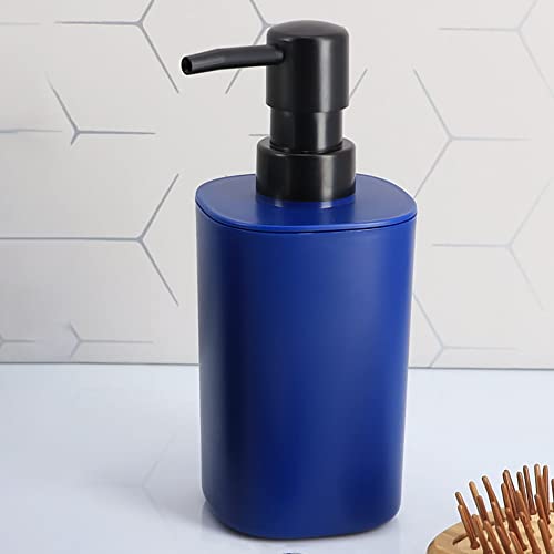 Bathroom Set - Includes Tumbler, Soap Dispenser and Soap Dish - Set of 3 Accessories (Royal Blue)