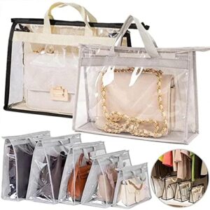 TPALPKT Handbag Storage Organizer Dust Bags Purses Handbags Dust Cover Closet Clear Protector Organizers Storage Closet Purse Bag Bag