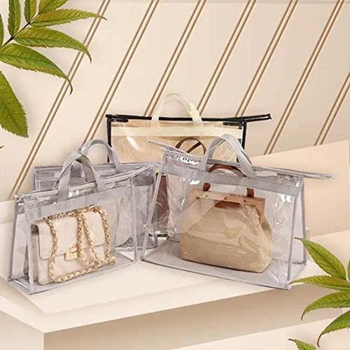 TPALPKT Handbag Storage Organizer Dust Bags Purses Handbags Dust Cover Closet Clear Protector Organizers Storage Closet Purse Bag Bag