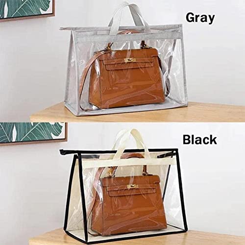 TPALPKT Handbag Storage Organizer Dust Bags Purses Handbags Dust Cover Closet Clear Protector Organizers Storage Closet Purse Bag Bag