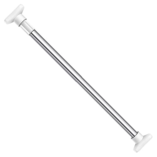 Closet Pole, Closet Rod with Telescopic Adjustment, with Wardrobe Rail Rod Pole Socket and Screws, Clothes Rod for Closet, Suitable for Wardrobes, Cabinets, Bathrooms, Balconies (27.6‘’-47.2‘’)